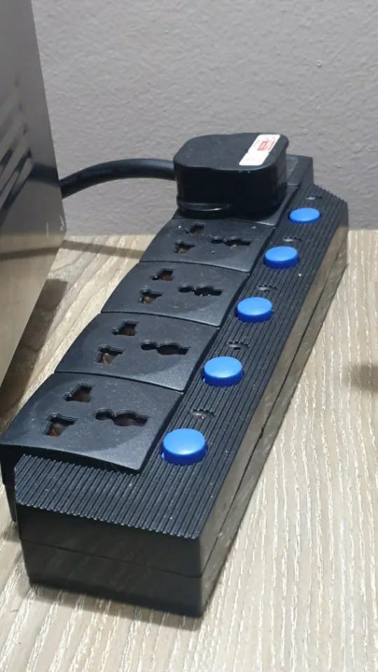 Multiplug Extension 5 Socket With 5\2 Meter Cable Multi Plug 15 Fit Fit ...