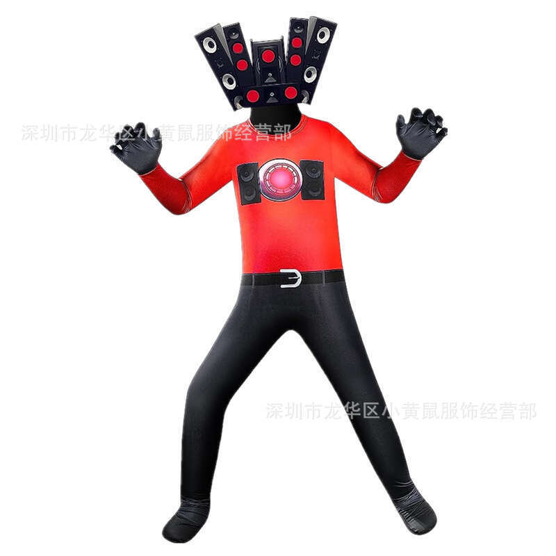 New surveillance cosplay costume for adults and children tight fitting ...