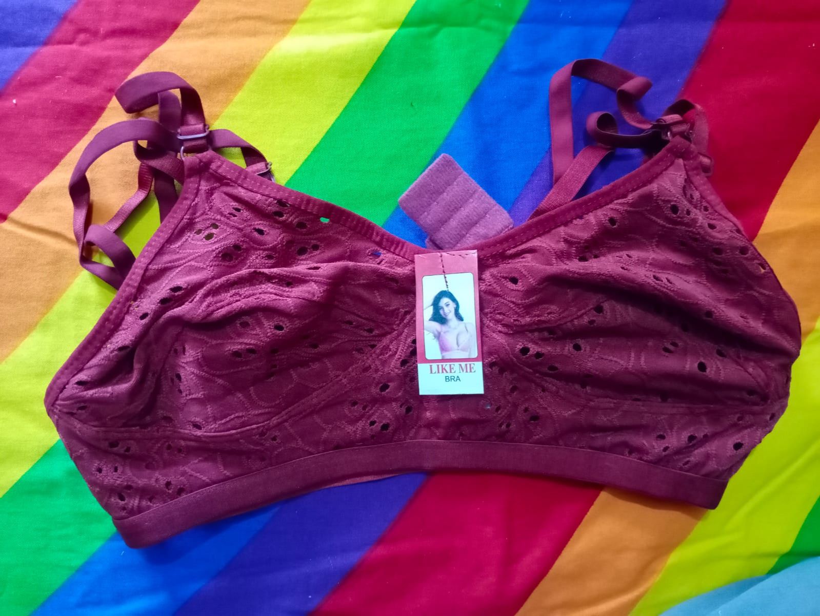 3 Pics Like me Chicken Bra Soft Comfortable Bra for women