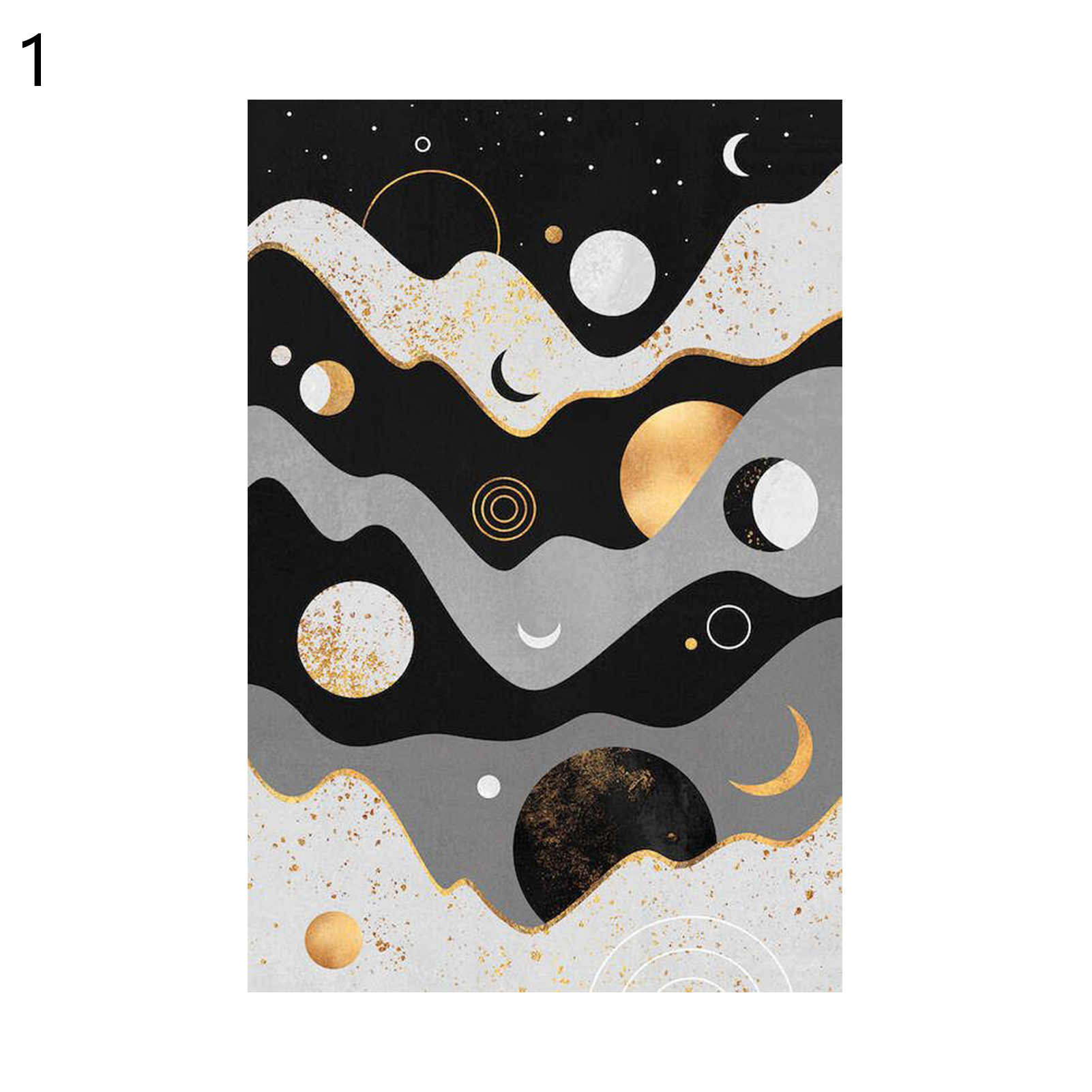 Wall Painting Clear Texture Sunrise Landscape Wall Art Poster | Daraz ...