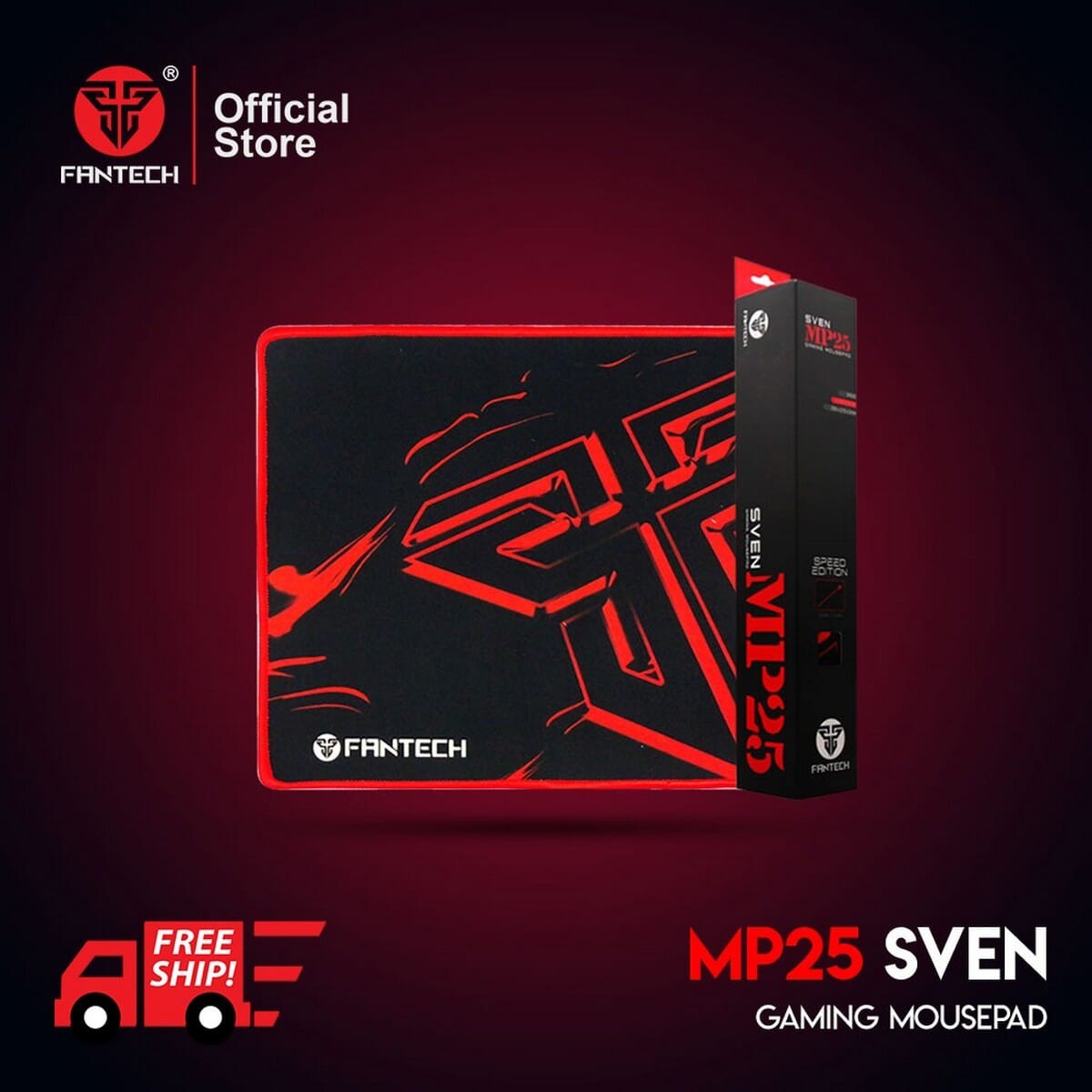 FANTECH MP25 Pro Gaming Mouse Mat Pad Gamer Anti-slip Cloth Pro Gaming ...