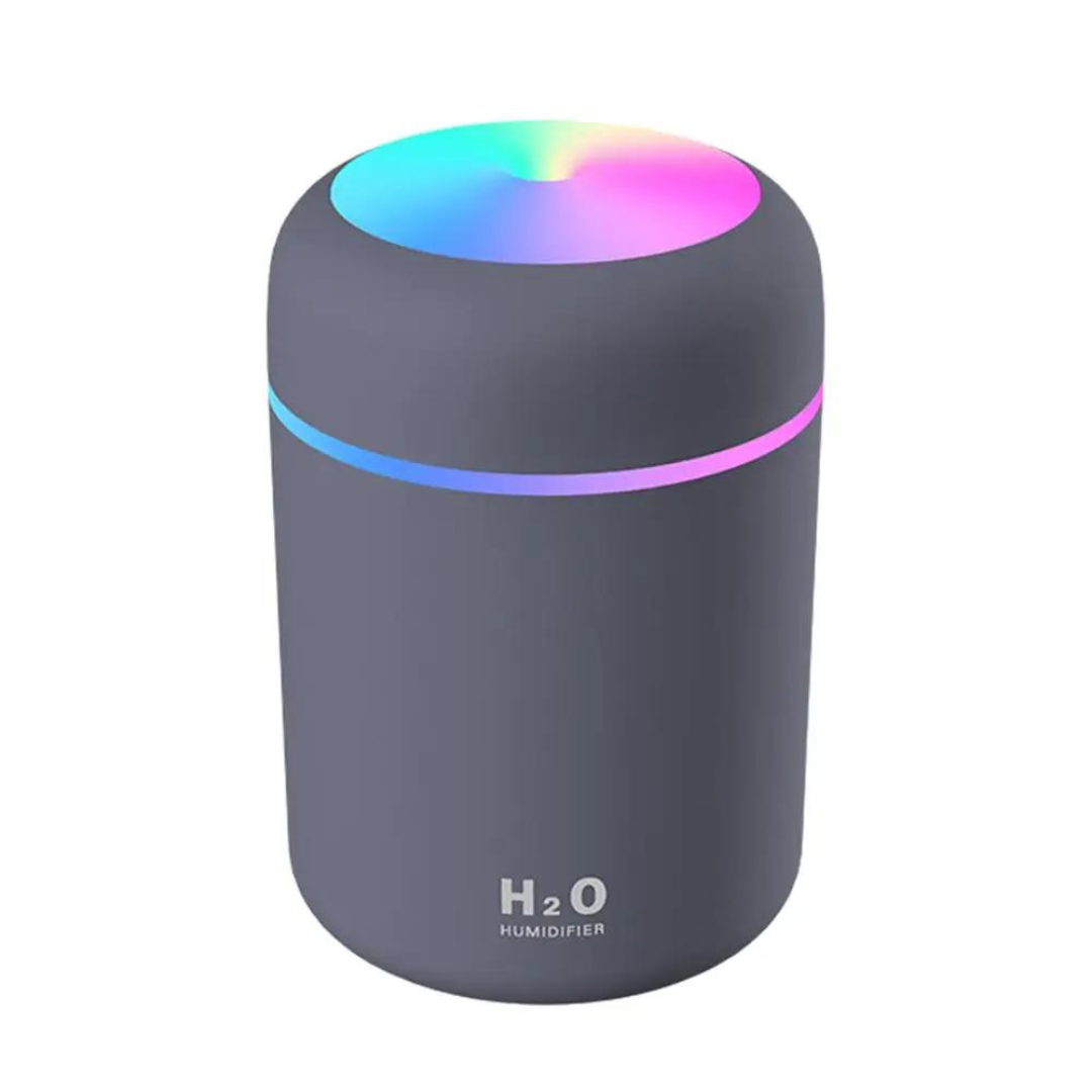 Mini Humidifier 300ml Bedroom Office Living Room Portable Low Noise ...