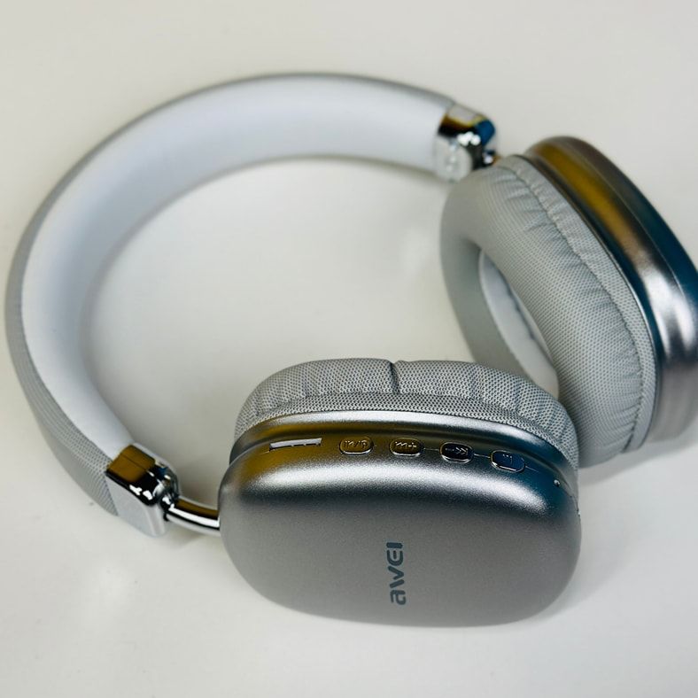 Awei AT7 Headphones 70 hours Long Play Time Bluetooth Headphone Over ...