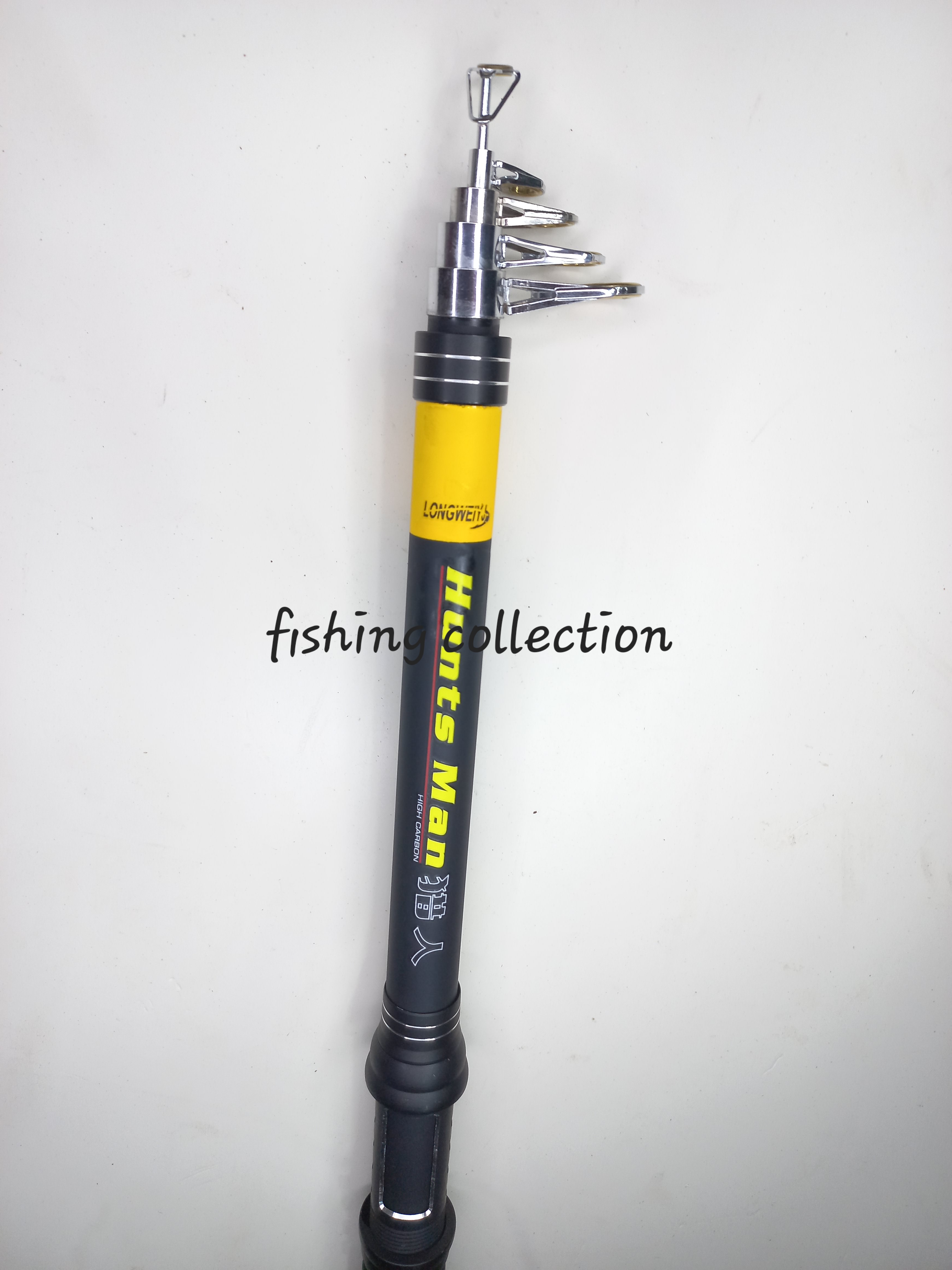 Telescopic Fishing Rod Hunts Man fishing rood High Carbon 300 10fit ...