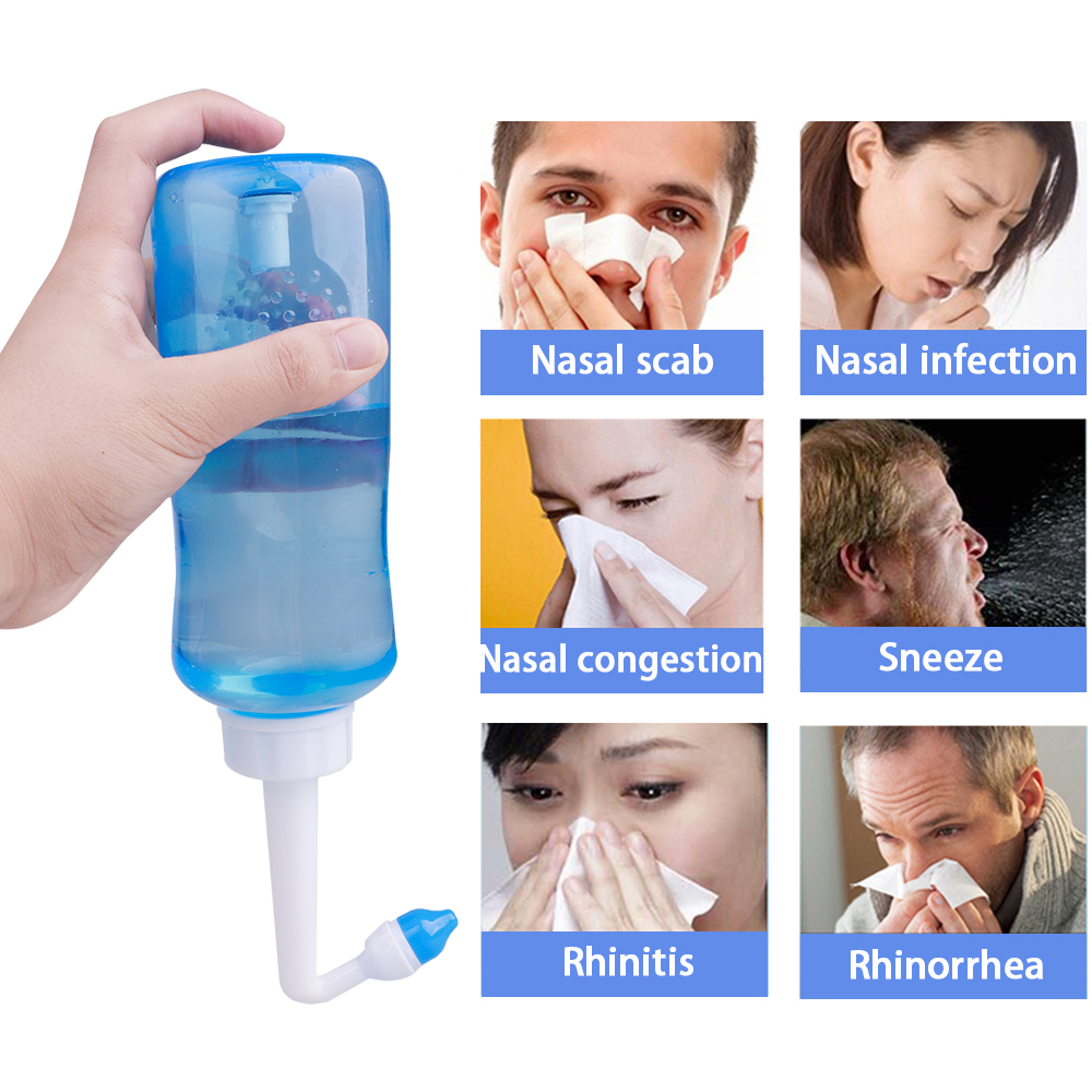 【Fast and Free Delivery】 Kebidu 300ml Automatic Nasal Irrigator Nose ...