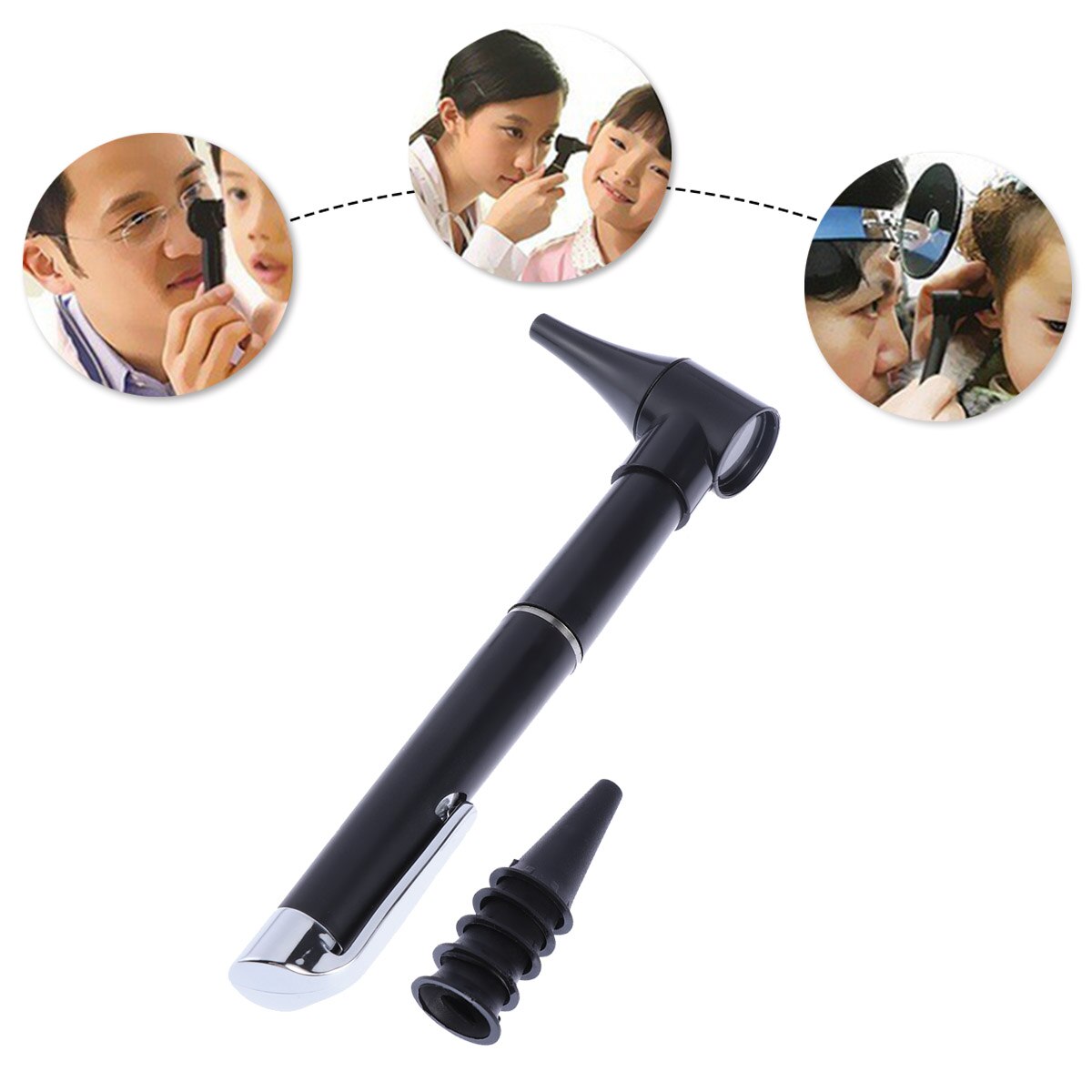 Ear Otoscope Ear Flashlight Medical Diagnostic Otoscope Ear Care ...