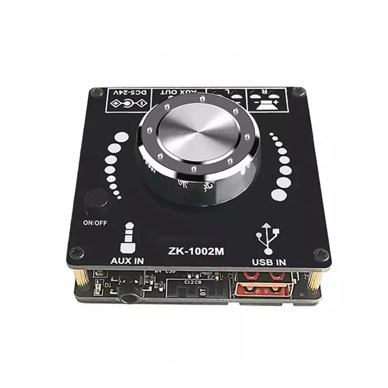 ZK1002M Bluetooth 5.0 AUX USB Audio Input Output Amplifier Audio ... ZK1002M Bluetooth 5.0 AUX USB Audio Input Output Amplifier Audio ...