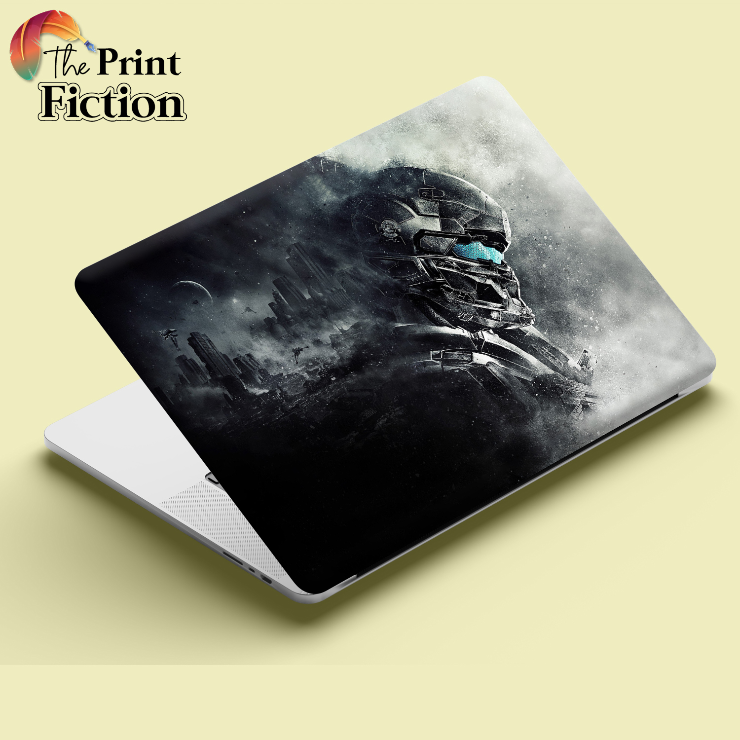 Spartan Locke Halo Game Laptop Sticker, Skin And Decal Stickers