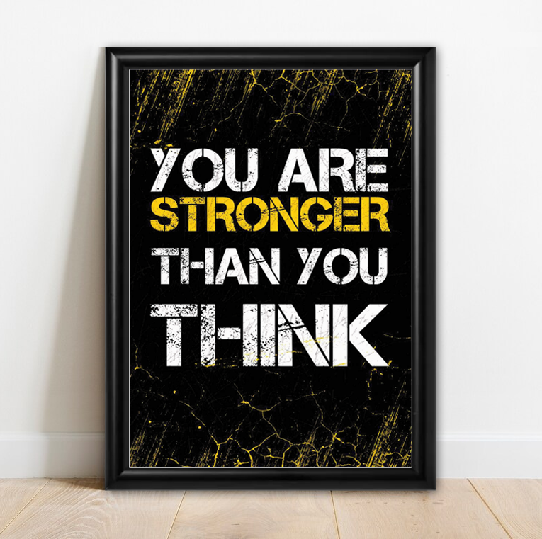 Inspirational Wall Frame Motivational Quotes for Home Office Study Room ...