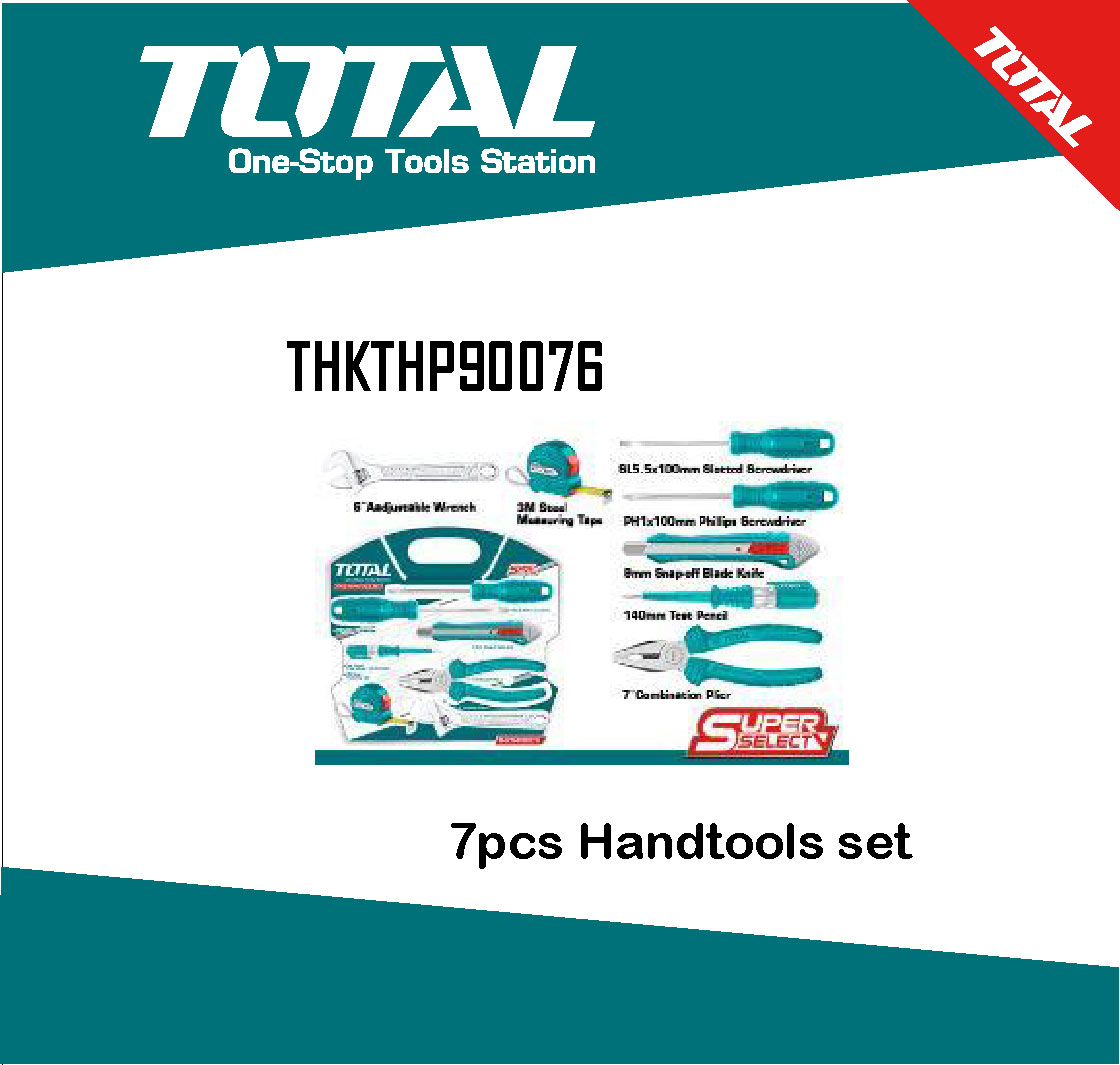 TOTAL 7pcs Hand Tools Set THKTHP90076 | Daraz.com.bd
