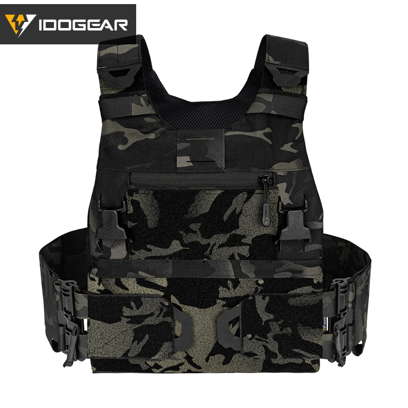 IDOGEAR Tactical FCSK 3.0EX Plate Carrier MOLLE Lightweight Tactical ...