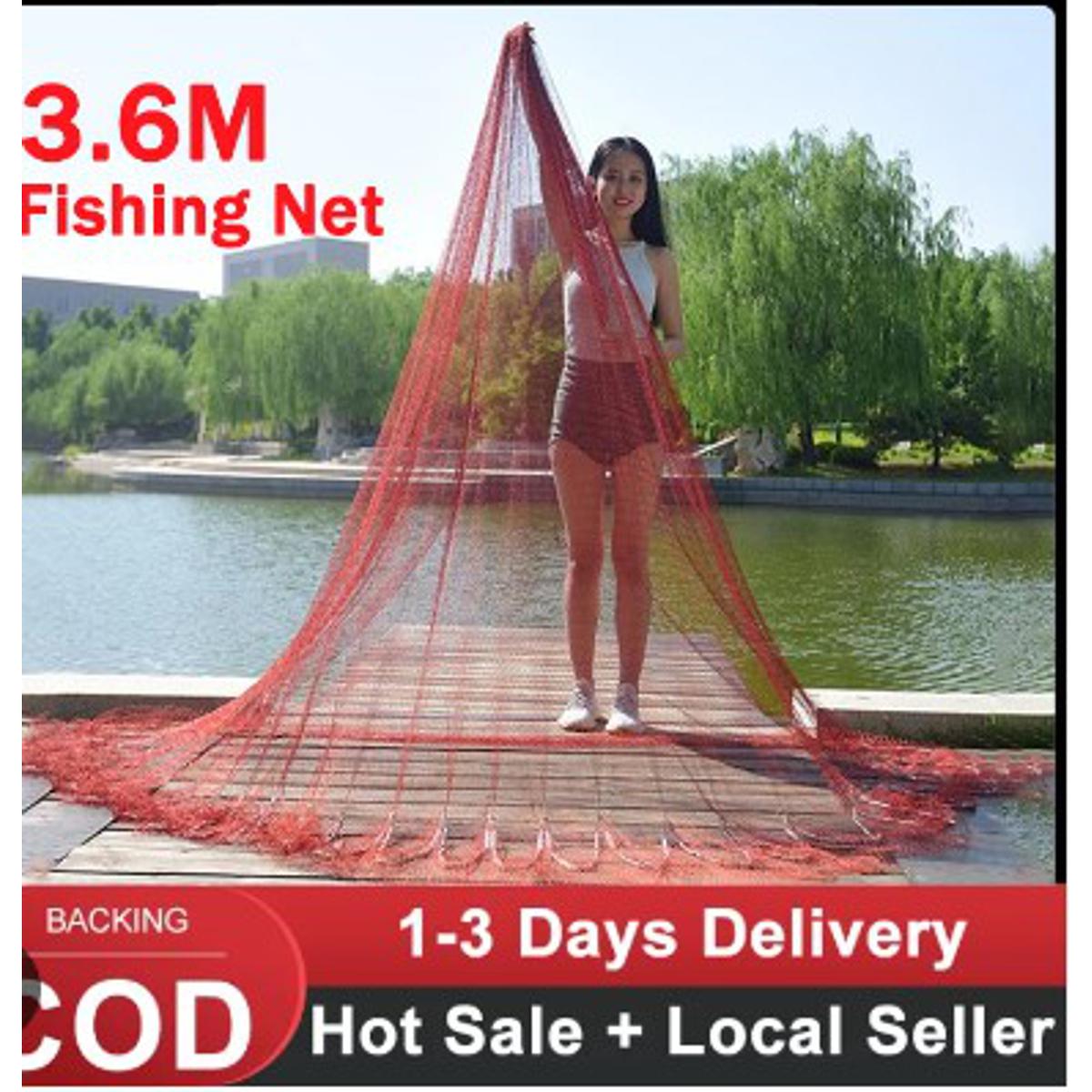 Fishing Net Hand Fitting Khepla Jal For Fishing Local Made 3. 3 Kg 3.6 ...