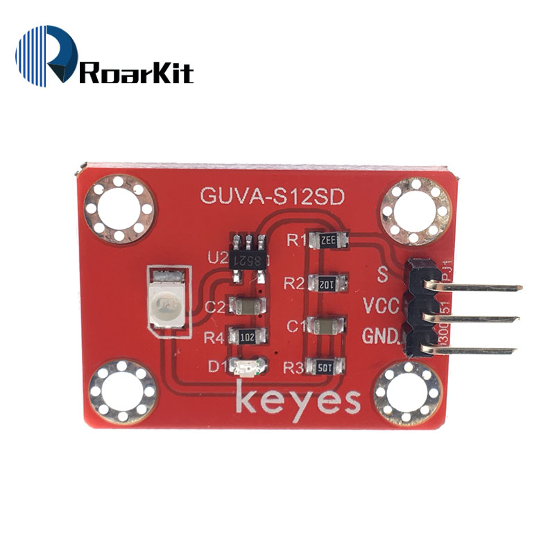UV sensor GUVA-S12SD solar ultraviolet intensity sensor for Arduino ...