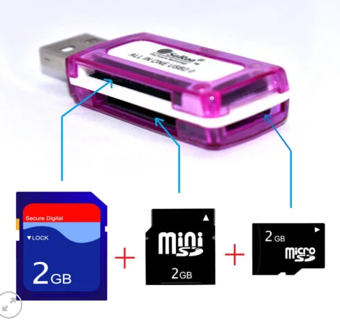 multi in one memory card reader or SD card reader | Daraz.com.bd
