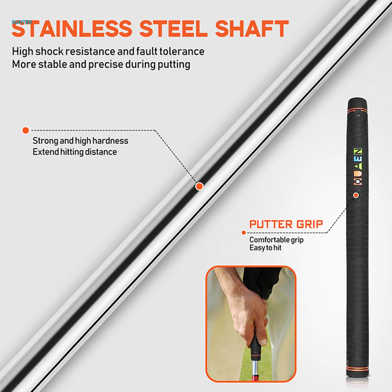 Golf Putter Right Handed Golf Putting Practice Equipment Lawn Mallet ...