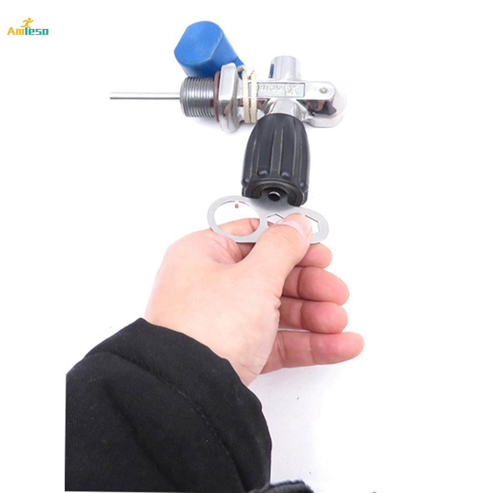 4xPortable BCD Power K Type Valve Removal Install Maintenance Tool ...