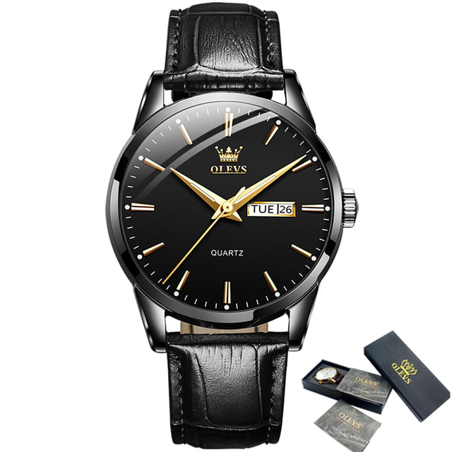 New Men's Watch Luxury Leather Luminous Hand Watch - Watch For Men-Full ...