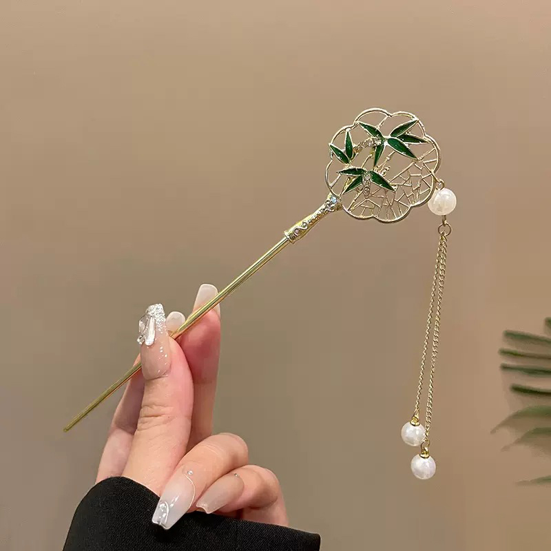 Classic Chinese Hair Stick Pins For Women Butterfly Flower Star Fresh ...