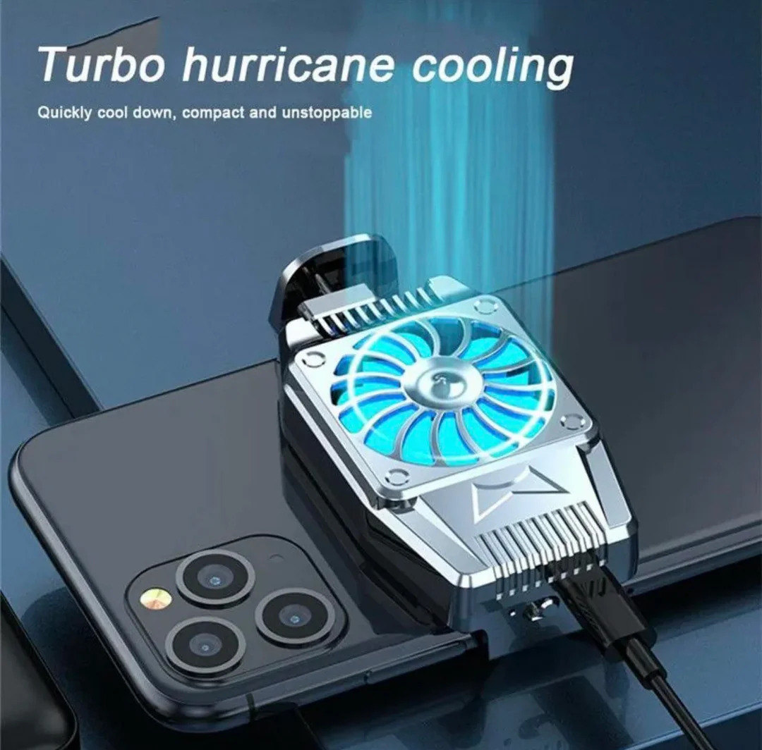 Portable Cooling Fan Mobile Phone Cooler For IPhone/Samsung/Xiaomi ...