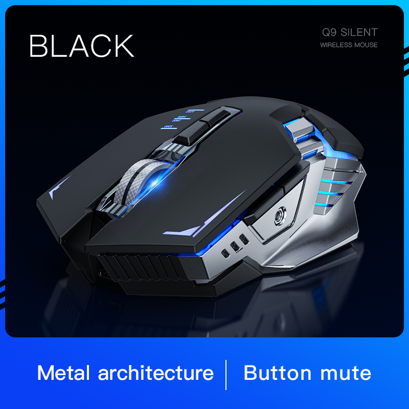 Vansen Wireless Mechanical Gaming Mouse Rechargeable Mouse 7 Button ...