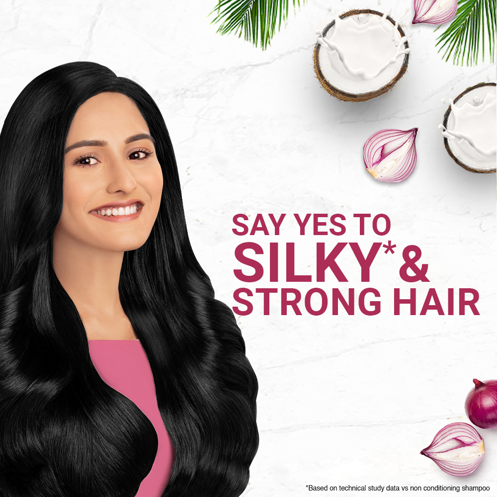 Parachute Naturale Advanced Hair Fall Control Shampoo with Onion ...