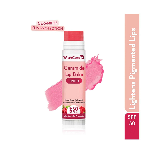 WishCare Ceramide Lip Balm Tinted With SPF 50 PA+++ 5gm | Daraz.com.bd