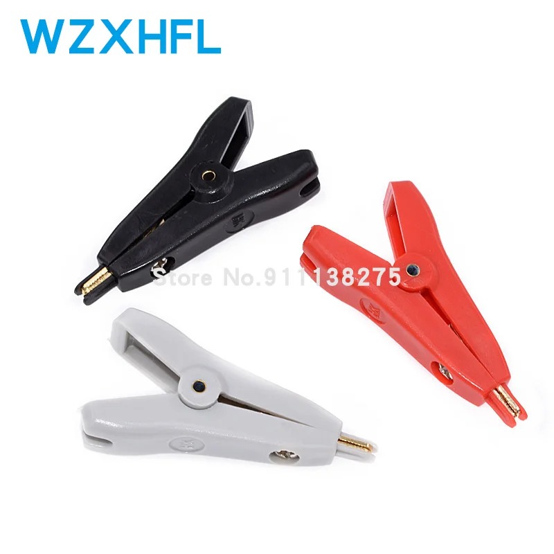 Alligator Clip Pure Copper Plating Positive and Negative Two-stage LCR ...
