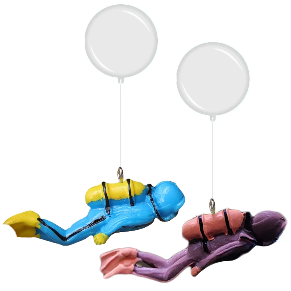 1pcs Mini Floating Diver for Aquarium Fish Tank Decoration Aquarium ...