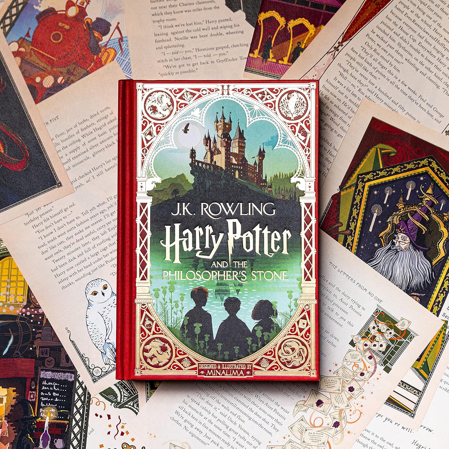 Harry Potter and the Philosopher’s Stone: MinaLima Edition (Hardcover) | Daraz.com.bd