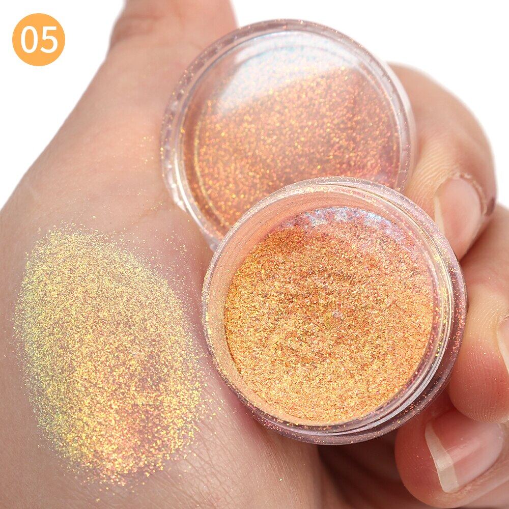 12 Colors Polarized Eyeshadow Powder Long Lasting Waterproof ...