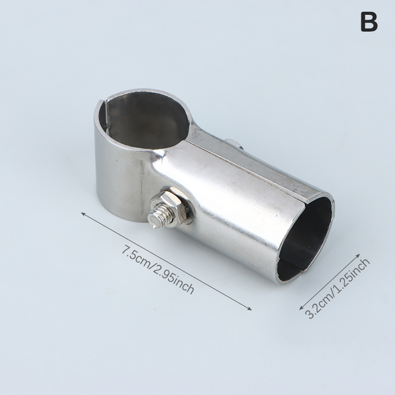 25MM Stainless Steel Pipe Connector Fixed Parts Landing Airing Rack ...