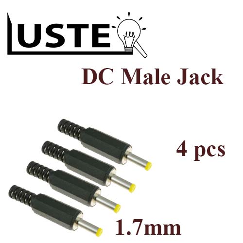 DC Male Jack 1.7mm Power Line Connector Plug |Luster| | Daraz.com.bd