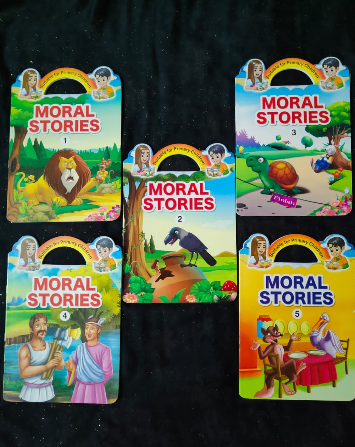 English Moral Story Book Set For Pri Primary Kids -5 PCS | Daraz.com.bd