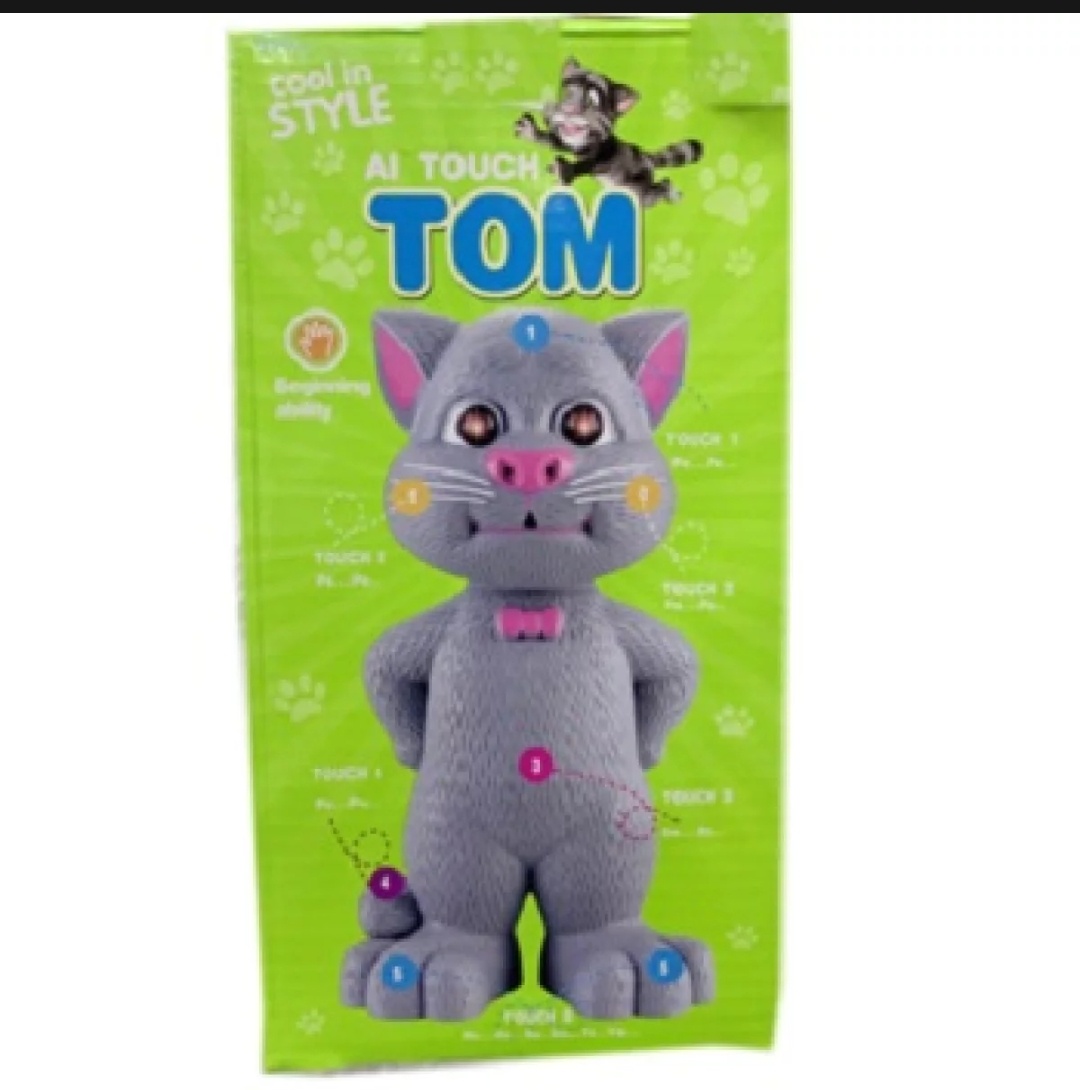 Talking Tom - Grey/White - Toy | Daraz.com.bd