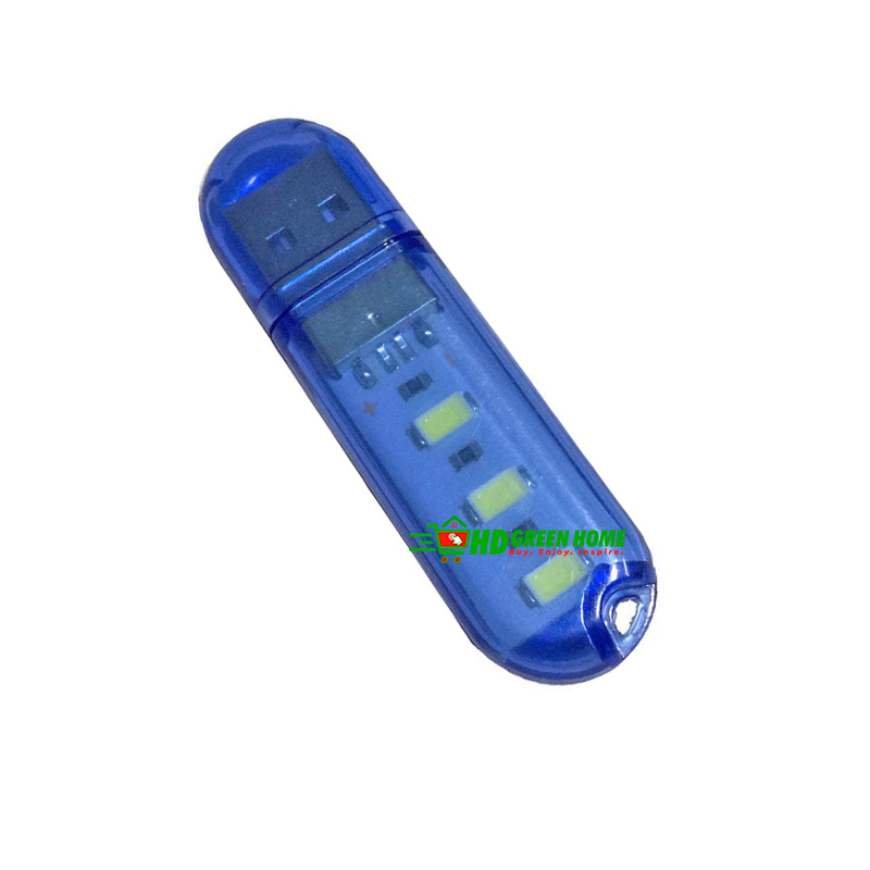 USB 3-LED Light Pen Drive Model 5V USB LED Night Light | Daraz.com.bd