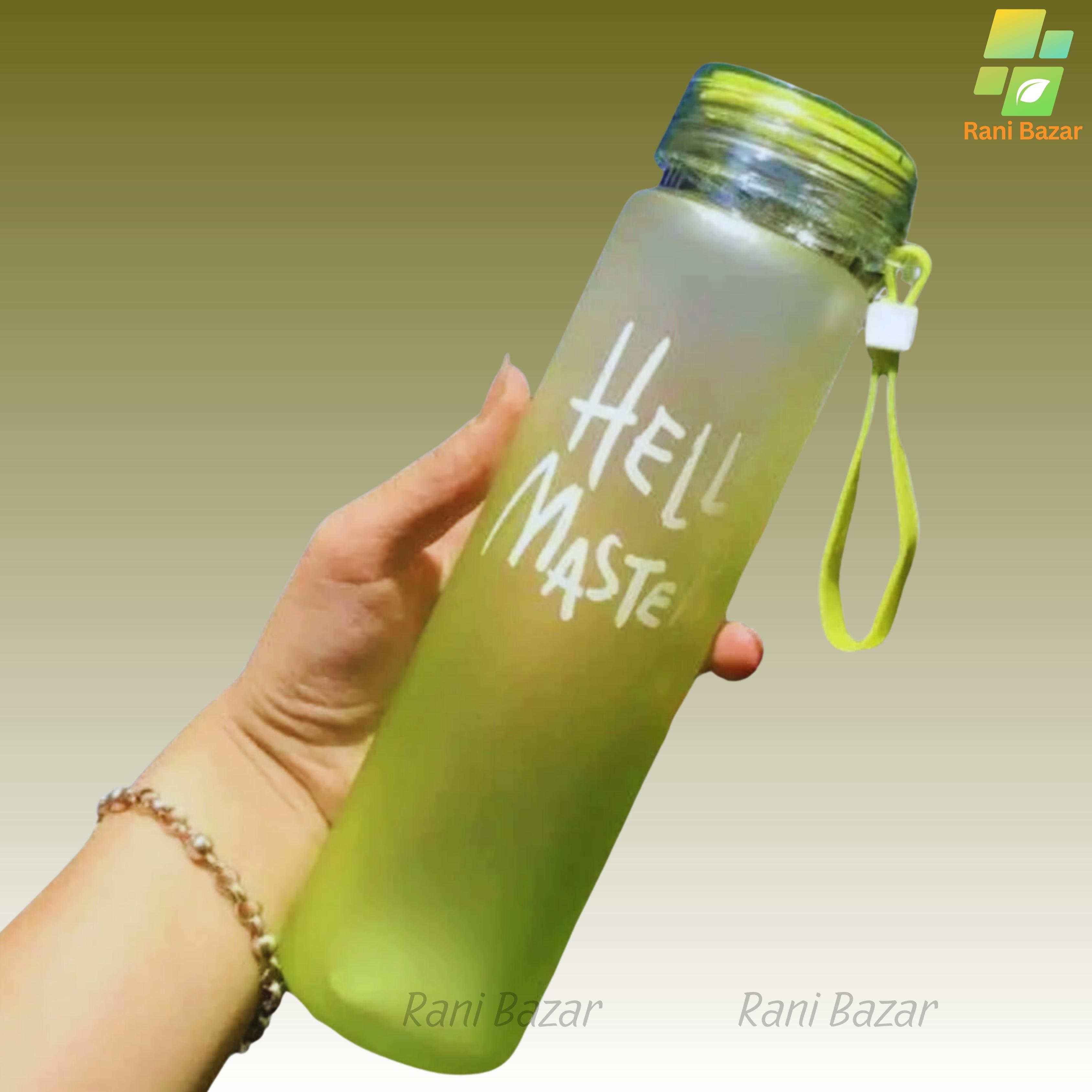Rani Hello Master Motivational Plastic Water Bottle - Stay Hydrated ...