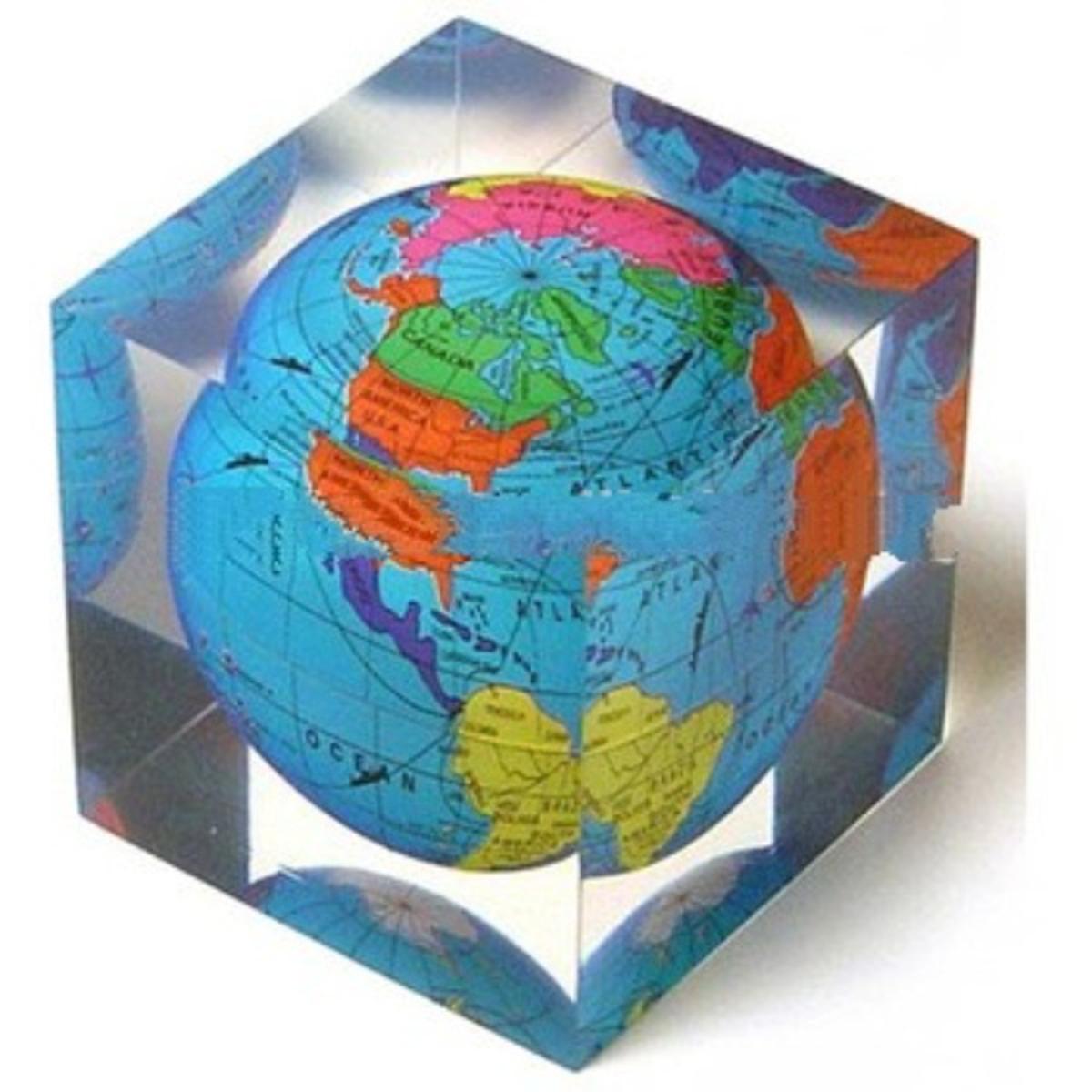 Globe Paper Weight for Desk Usage For Office Desk, Drawing Table ...