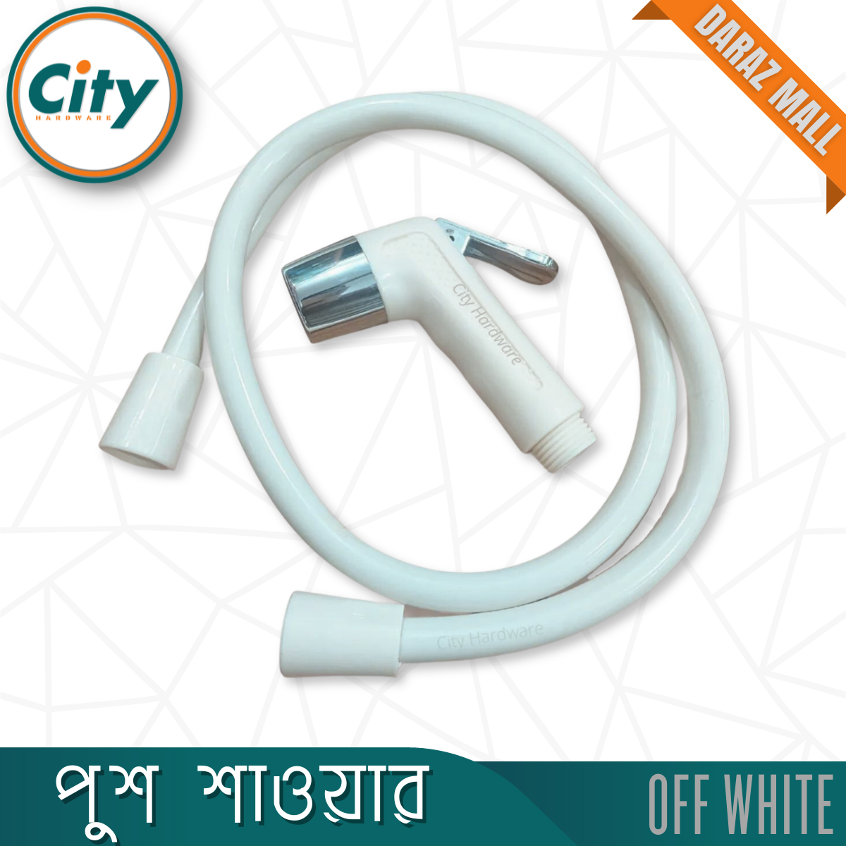 Toilet Push Shower Hand Push Shower Commode Shower Set Off White ...