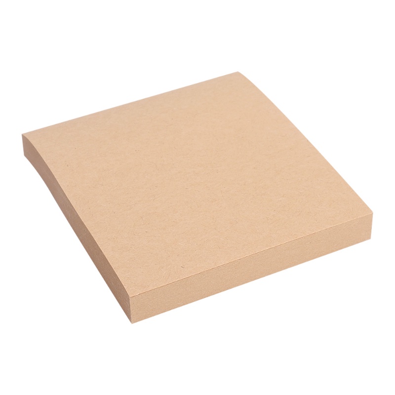 80 Sheets Convenient Kraft Index Sticky Notes Notepad Sticker Student ...