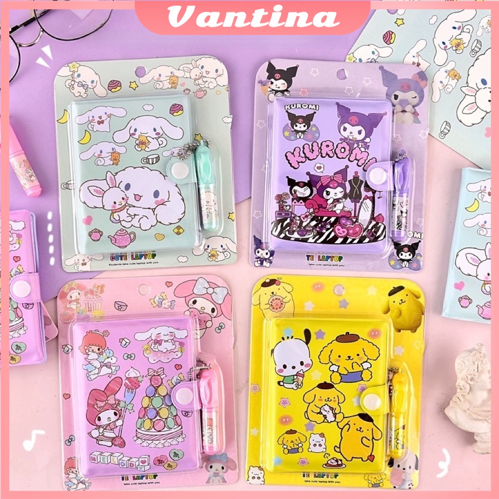 Mini Notebook Pen Notebook Soft Leather Notepad Notebook With Ballpoint ...