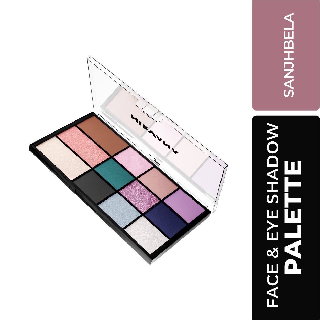 NIRVANA Color Eye and Face Palette SANJHBELA (সাঁঝবেলা) (27gm) | Daraz ...