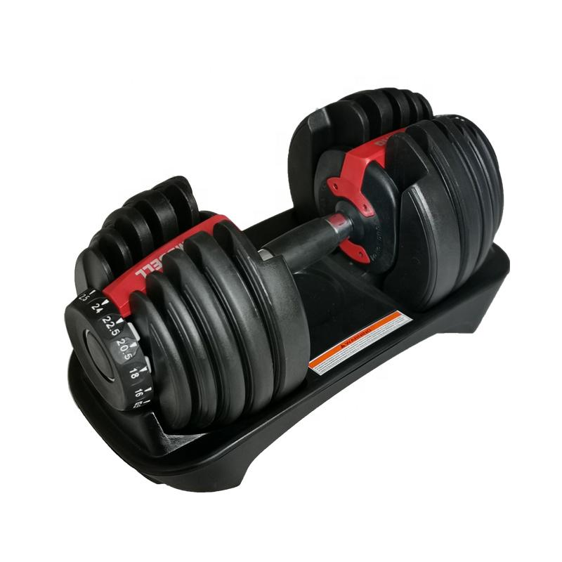 Training Dumbbells Weight Gym Barbell Dumbbell Set with Carrying Box-25 ...