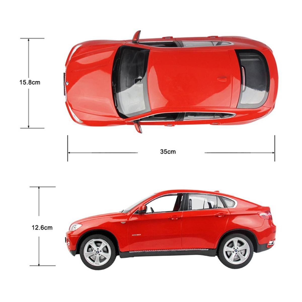 R/C Car BMW X6 1:14 Scale Radio Remote Control Car White | Daraz.com.bd