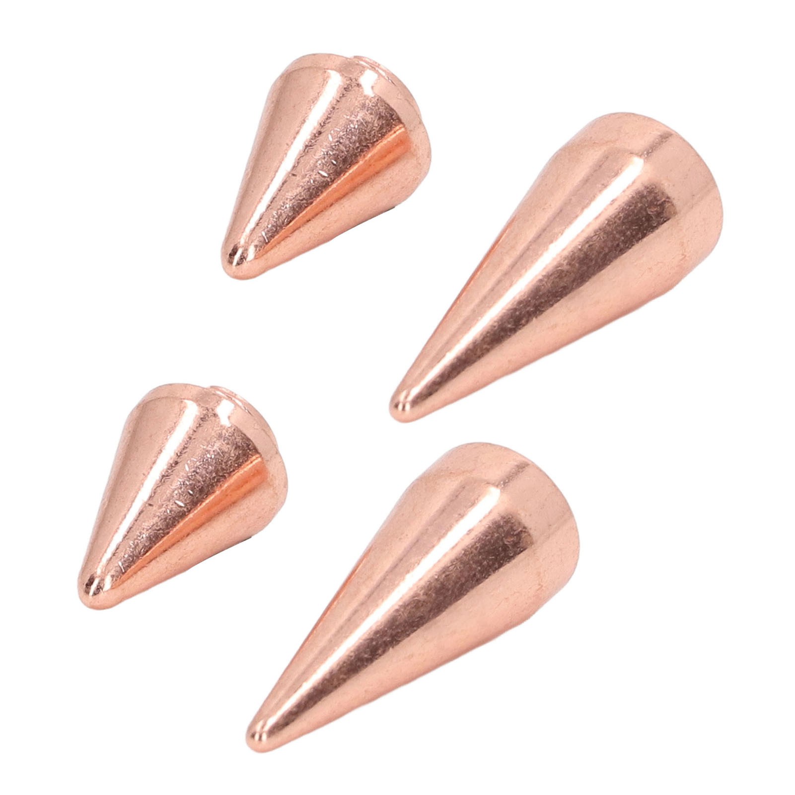 Spikes Studs, Metal Electroplated Rose Gold Easy To Install Hand ...