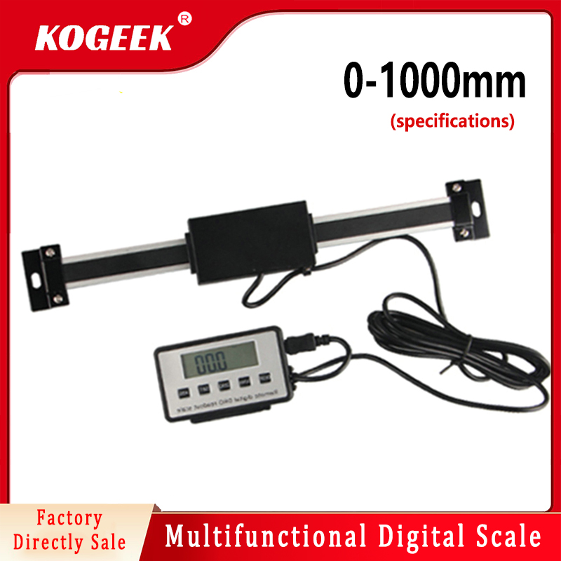 KOGEEK Multifunctional Digital Linear Scale with Remote Display Digital Readout Linear Scale ...