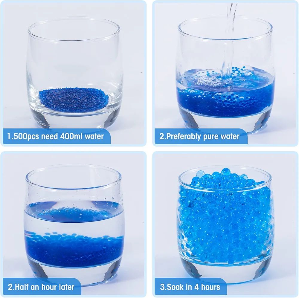 Gel Ball Blaster Ammo 5 Pack–10,000 Per Pack Works for Gel Blaster and ...
