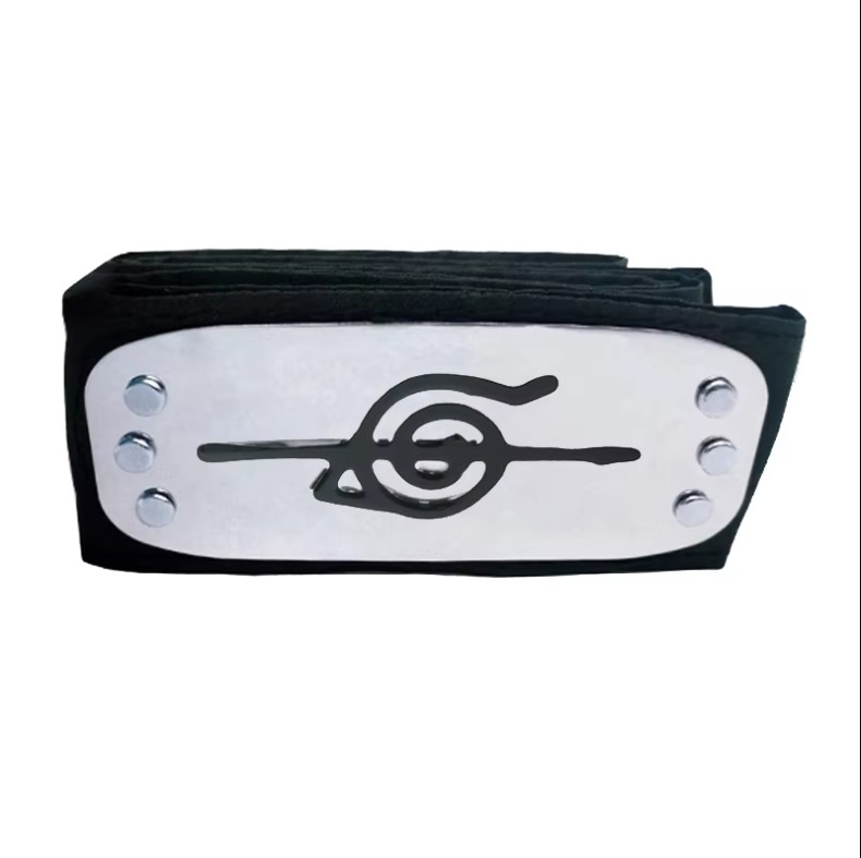 Naruto Head Band Metal Logo Leaf Village Konoha Kakashi Akatsuki ...