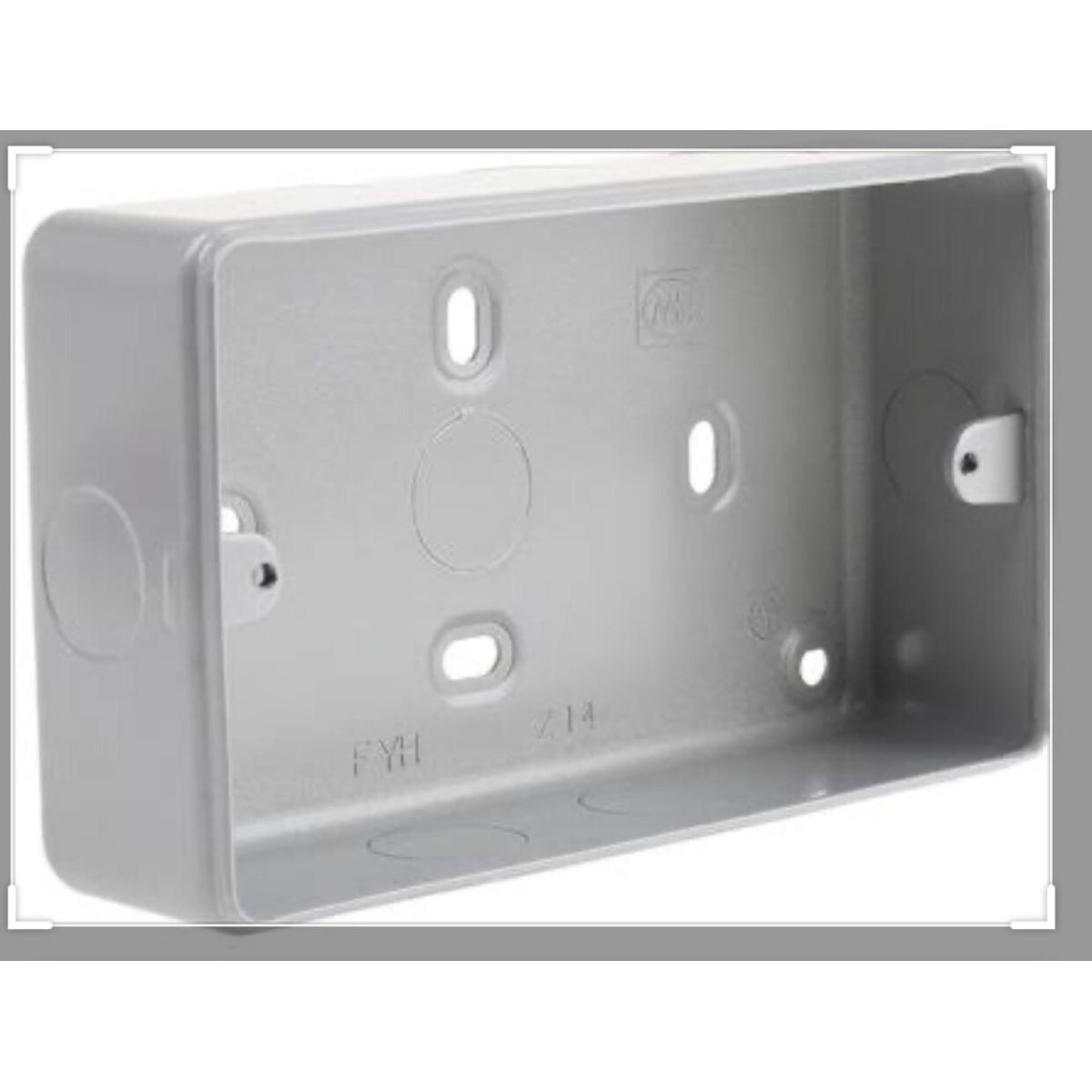 MK Electric PVC Back Box Double Daraz .bd