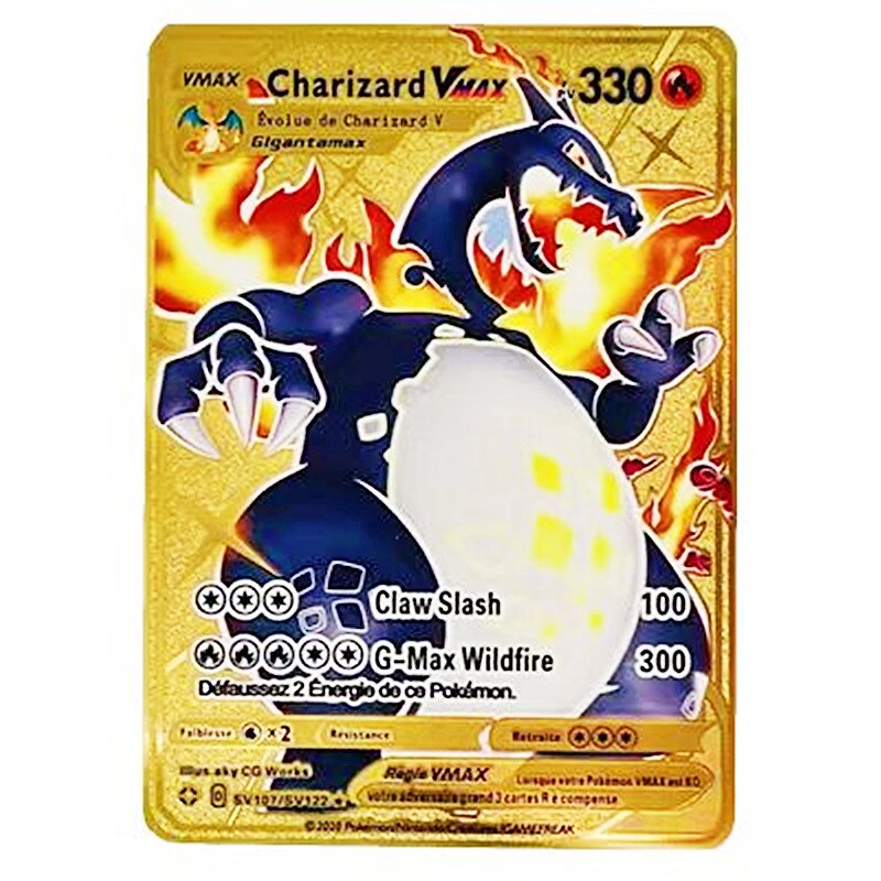 【Serendipity party】NEW Pokemon Cards Metal Card PIKACHU Charizard ...