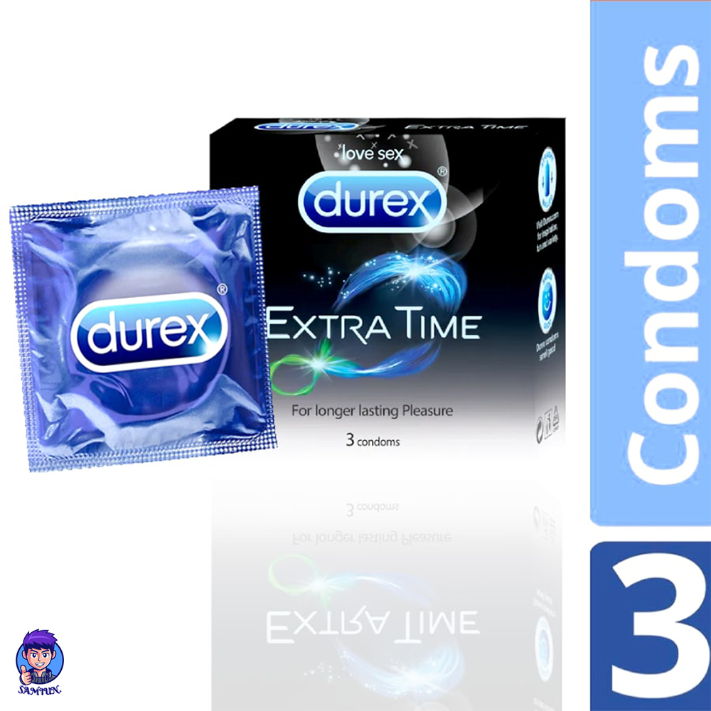 Durex Love Sex Extra Time For Longer Lasting Pleasure 3Pcs | Daraz.com.bd